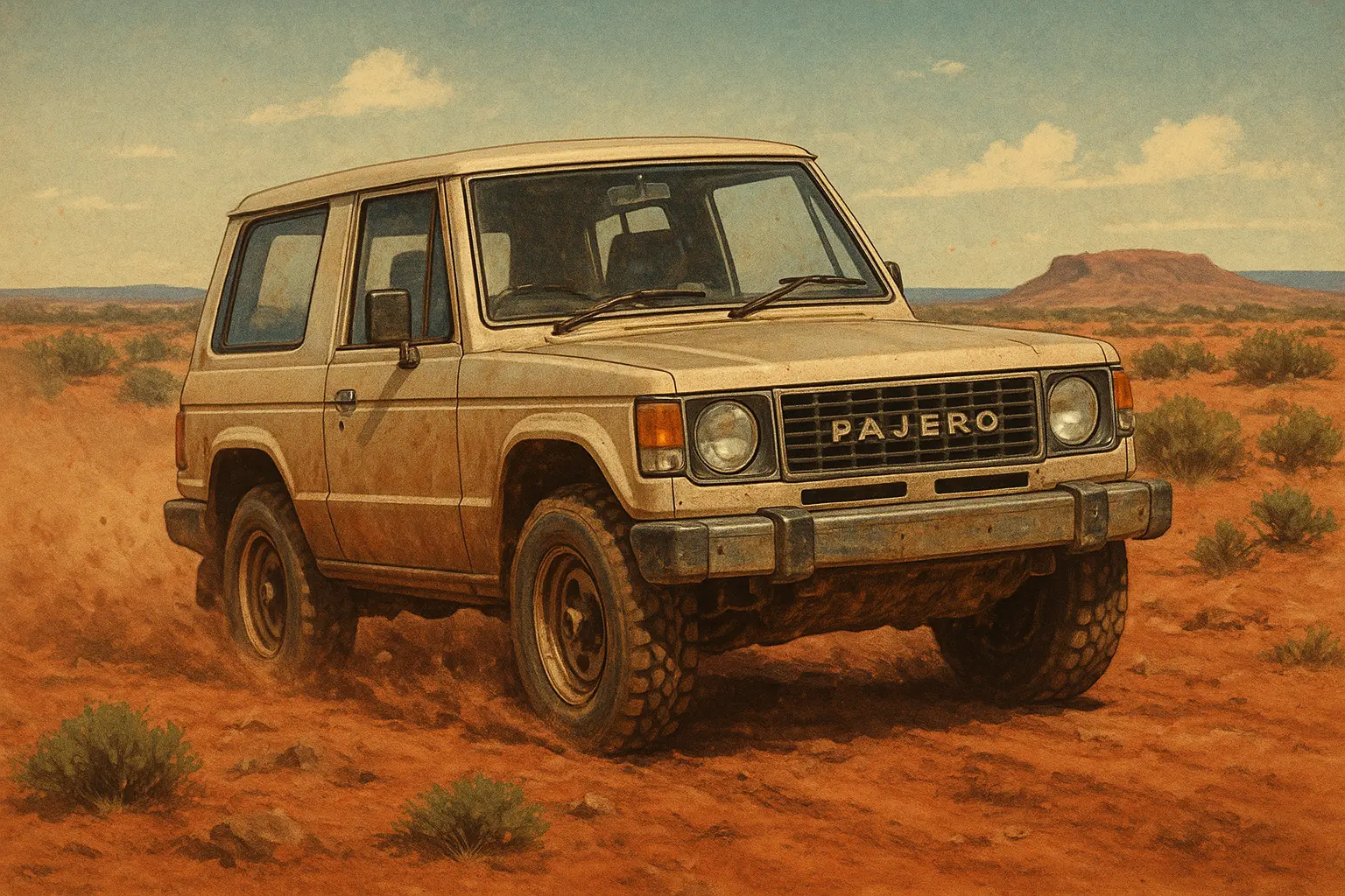 The Beginning of a Legend: The First Generation Mitsubishi Pajero (1982 ...