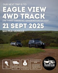 Pajero Club SA Eagle View 4WD Park - Pajero Club of South Australia